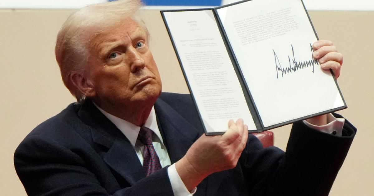 See all the major executive orders signed by Donald…