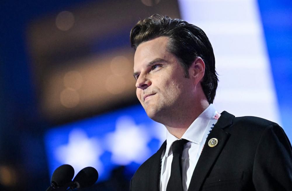 Matt Gaetz’s show on far-right network is memorable