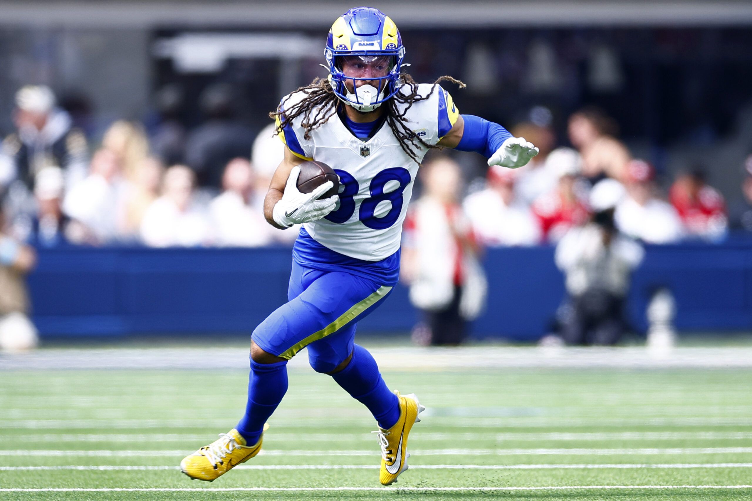 Rams led NFL in PFWA All-Rookie Team selections for…
