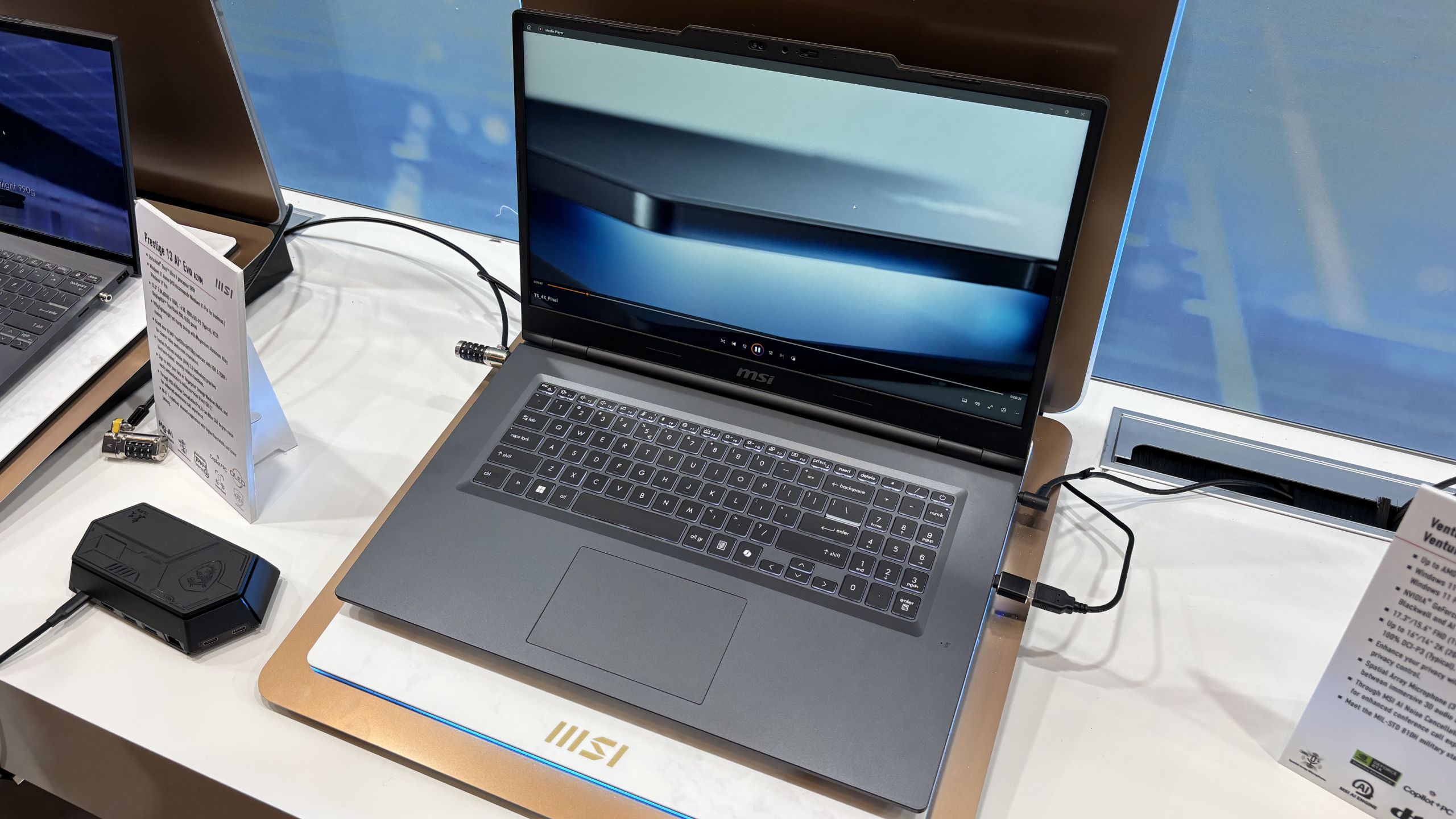 MSI VenturePro 16 AI hands on: the perfect laptop for…