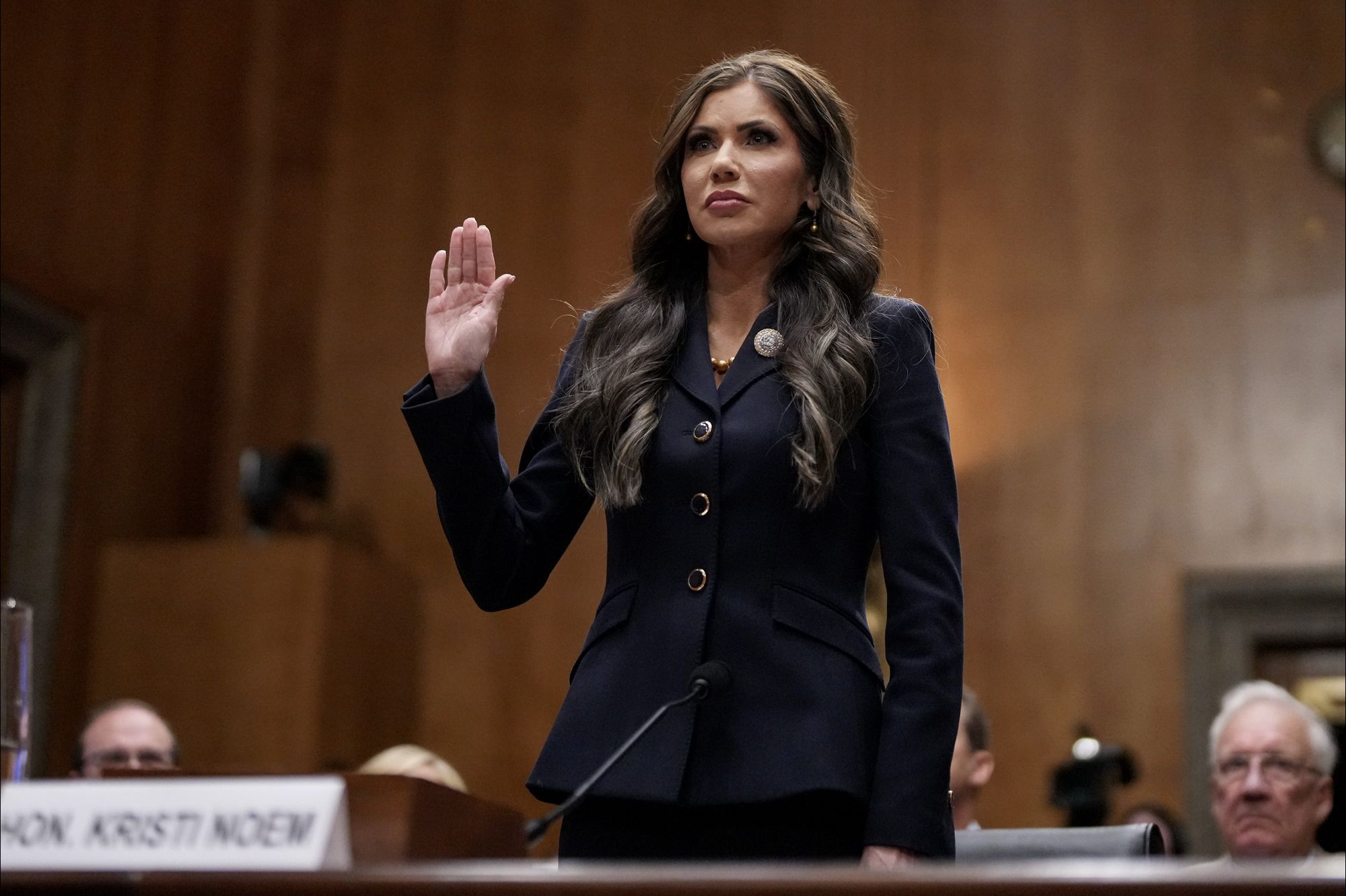 Kristi Noem Confirmed To Lead Department of Homeland…