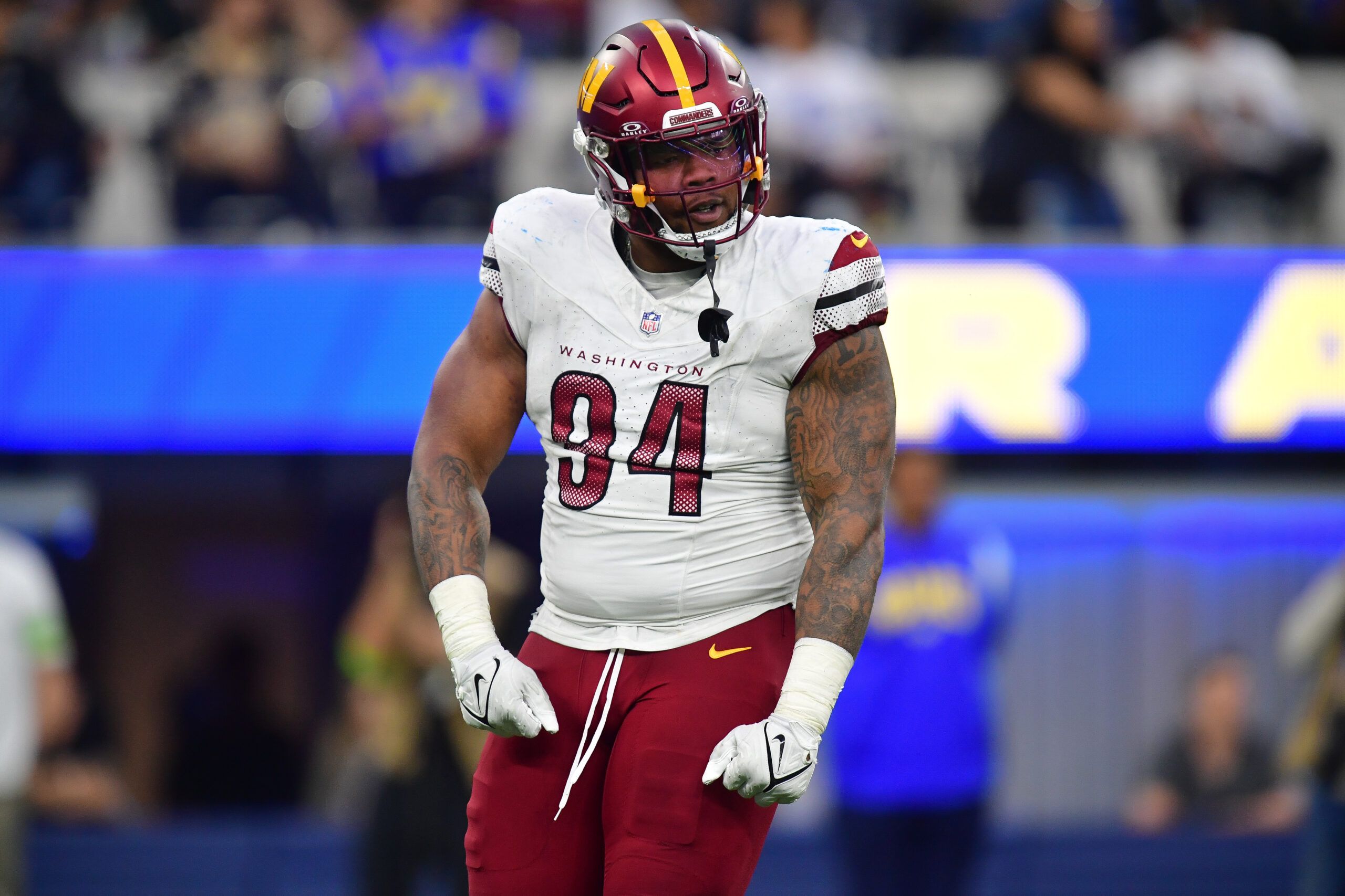 Daron Payne designated ‘out’ for Commanders in NFC…