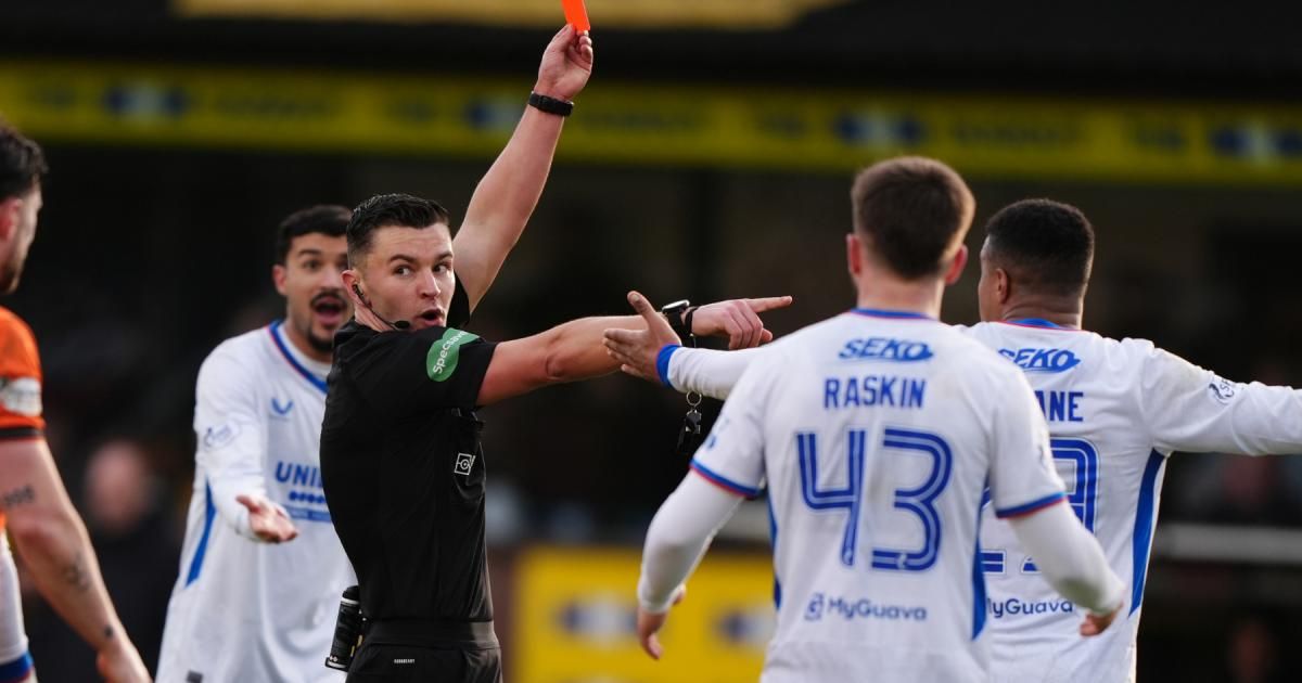 'Embarrassing' Rangers red card call slammed by Kris…