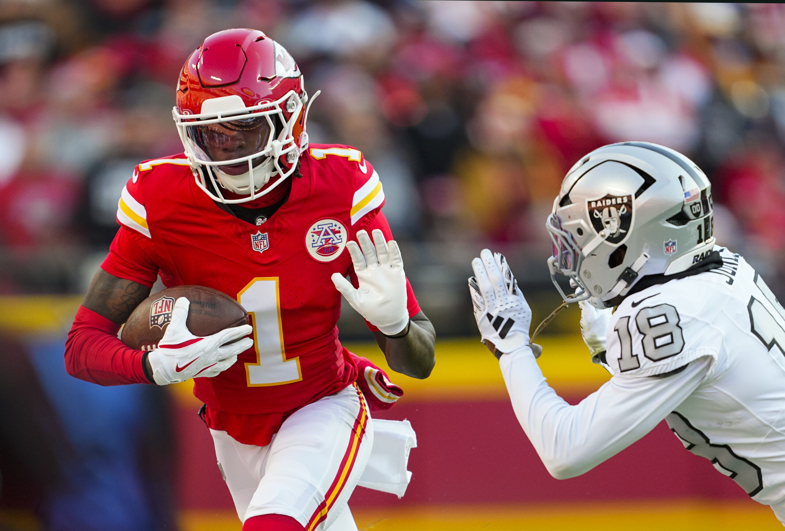Xavier Worthy set Chiefs record in outstanding rookie…