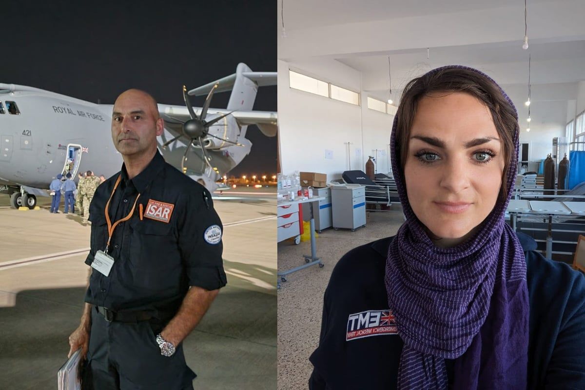 First recipients of new medal honouring humanitarian…