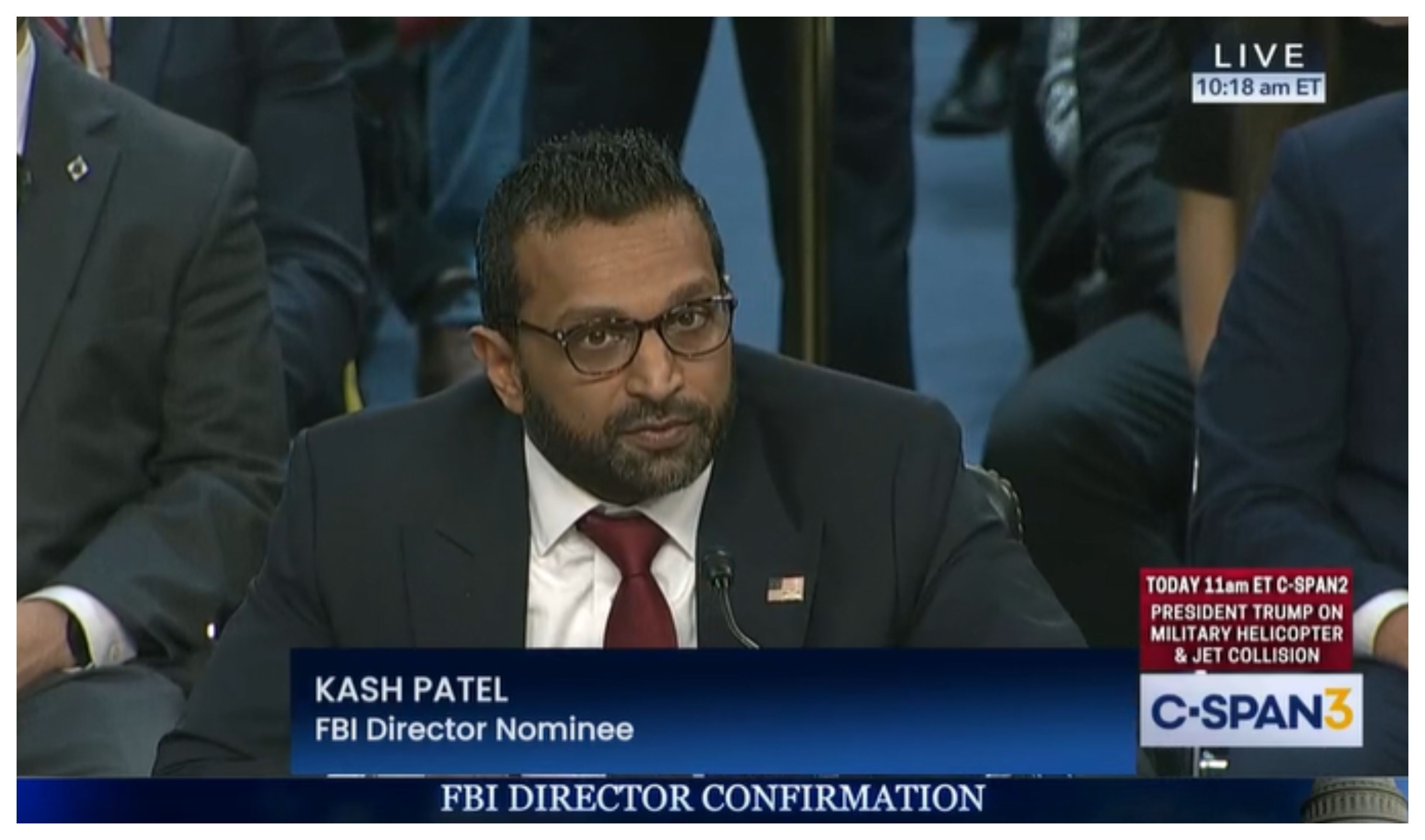 Trump FBI Nominee Kash Patel Refuses to Say Biden Won…