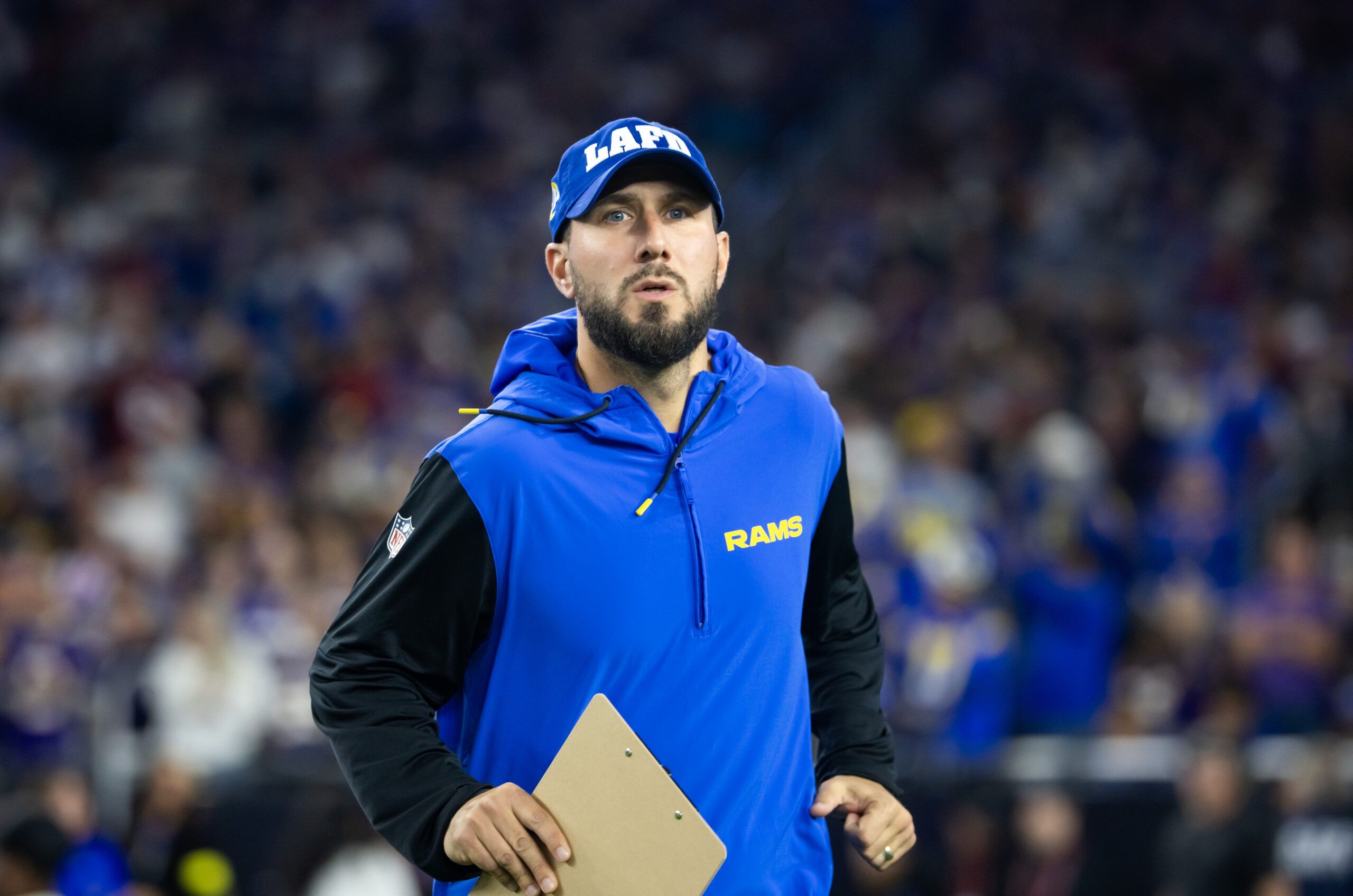 Report: Rams’ Nick Caley not interested in Jets OC…