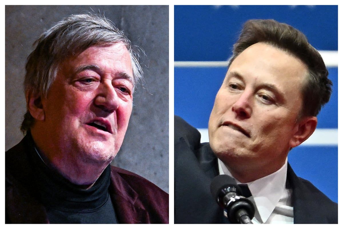 Stephen Fry takes brutal swipe at Elon Musk after…