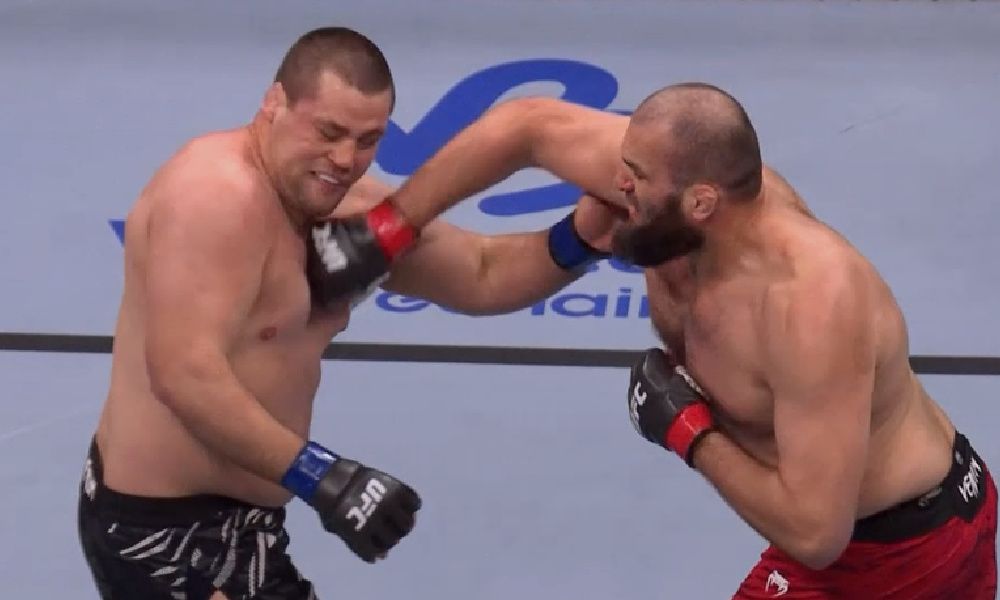 UFC Fight Night 250 video: Shamil Gaziev lands…