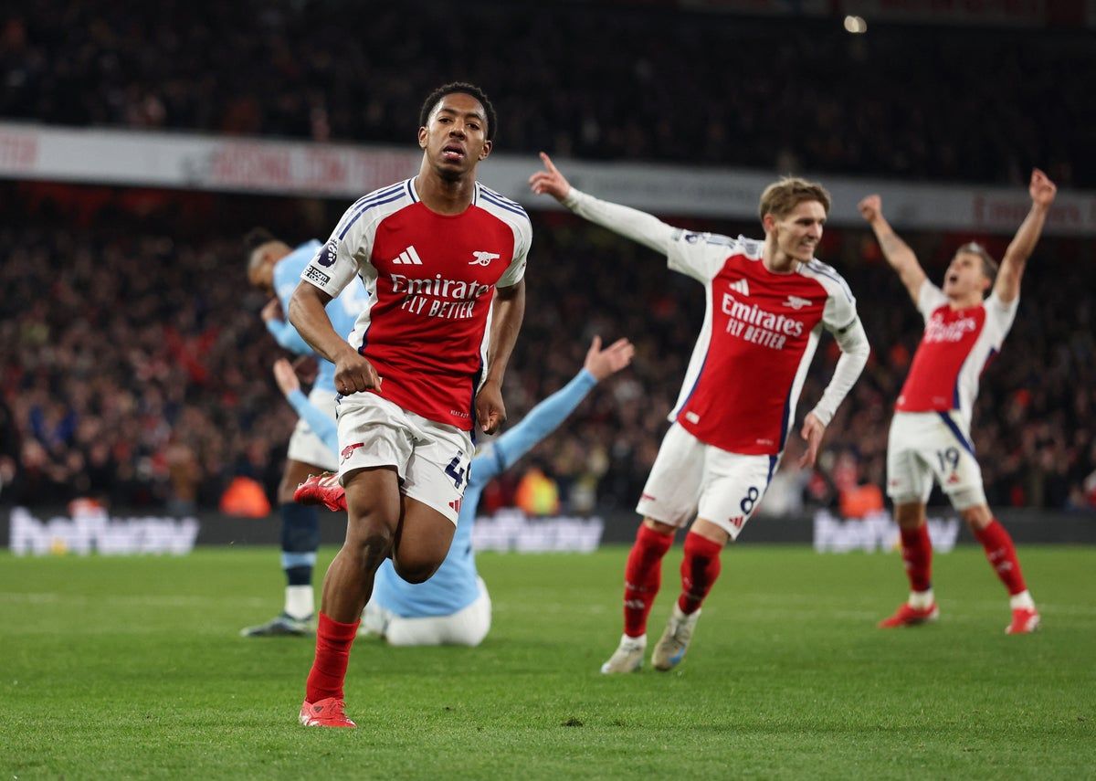 Arsenal mock rivals Man City and spark Premier League…