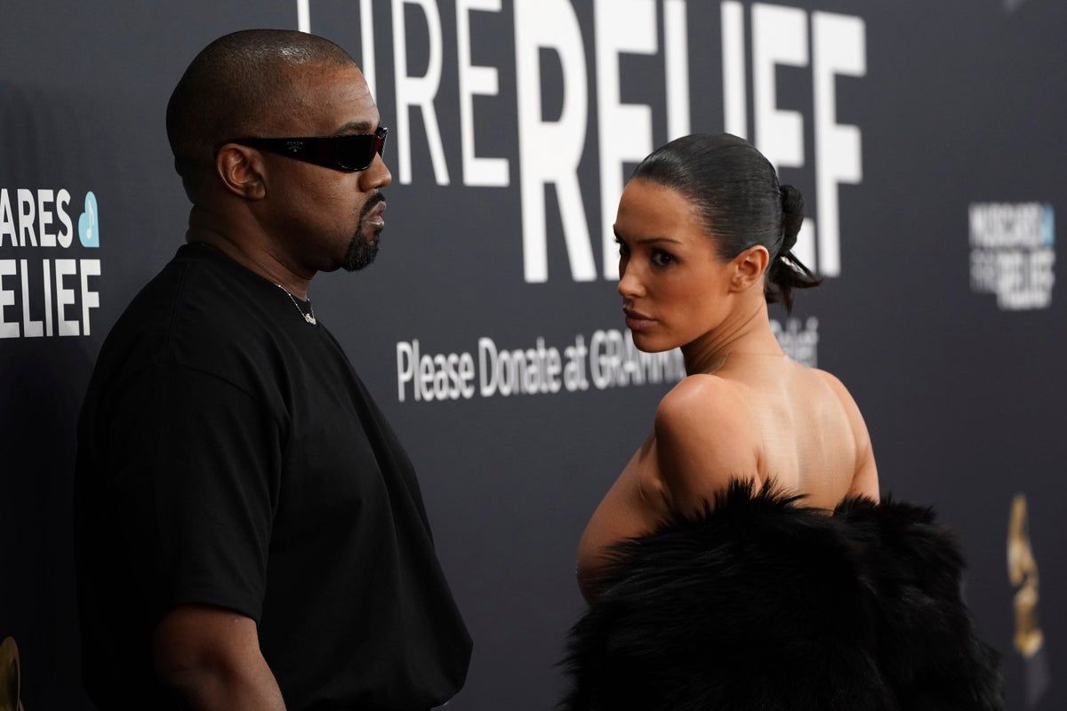 Kanye West and Bianca Censori spotted at Grammys…