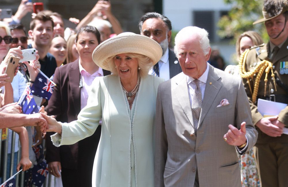 King Charles and Queen Camilla share message of love…