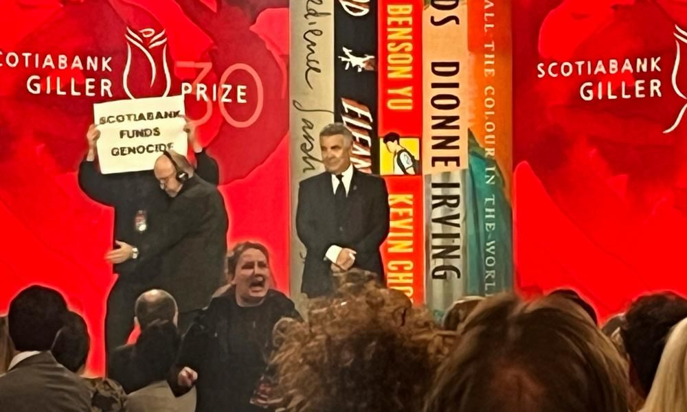 Giller prize drops sponsor after protests over Israel…