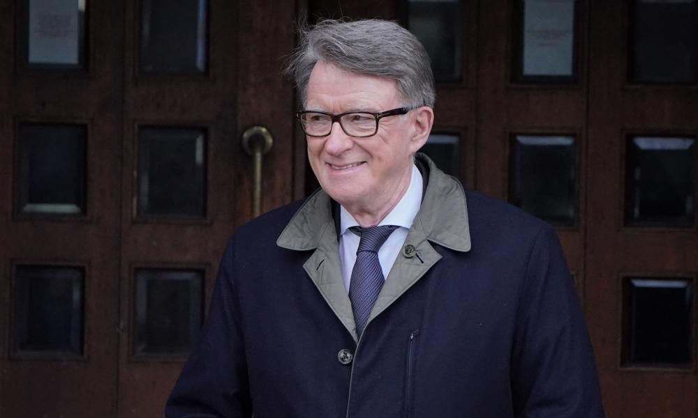 Peter Mandelson swears at reporter after question on…