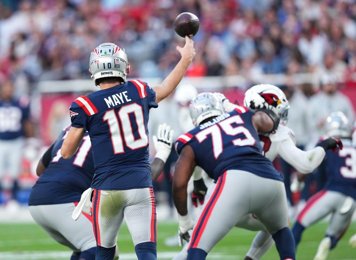 Patriots QB Drake Maye identifies traits of perfect…