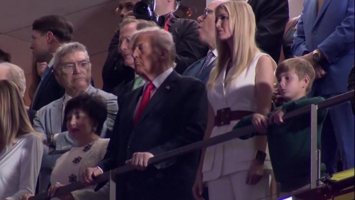 Donald Trump’s grandson Theodore becomes viral star…