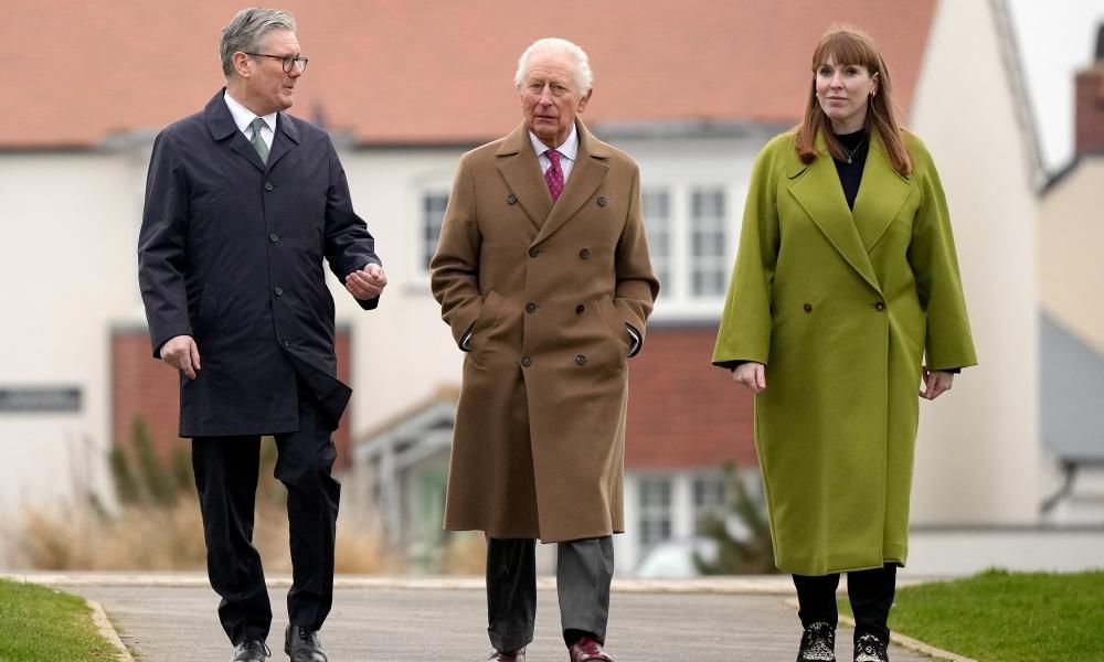 No 10 denies dragging king into politics after visit…