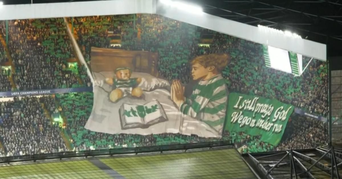 Green Brigade unveil huge Celtic vs Bayern Munich…