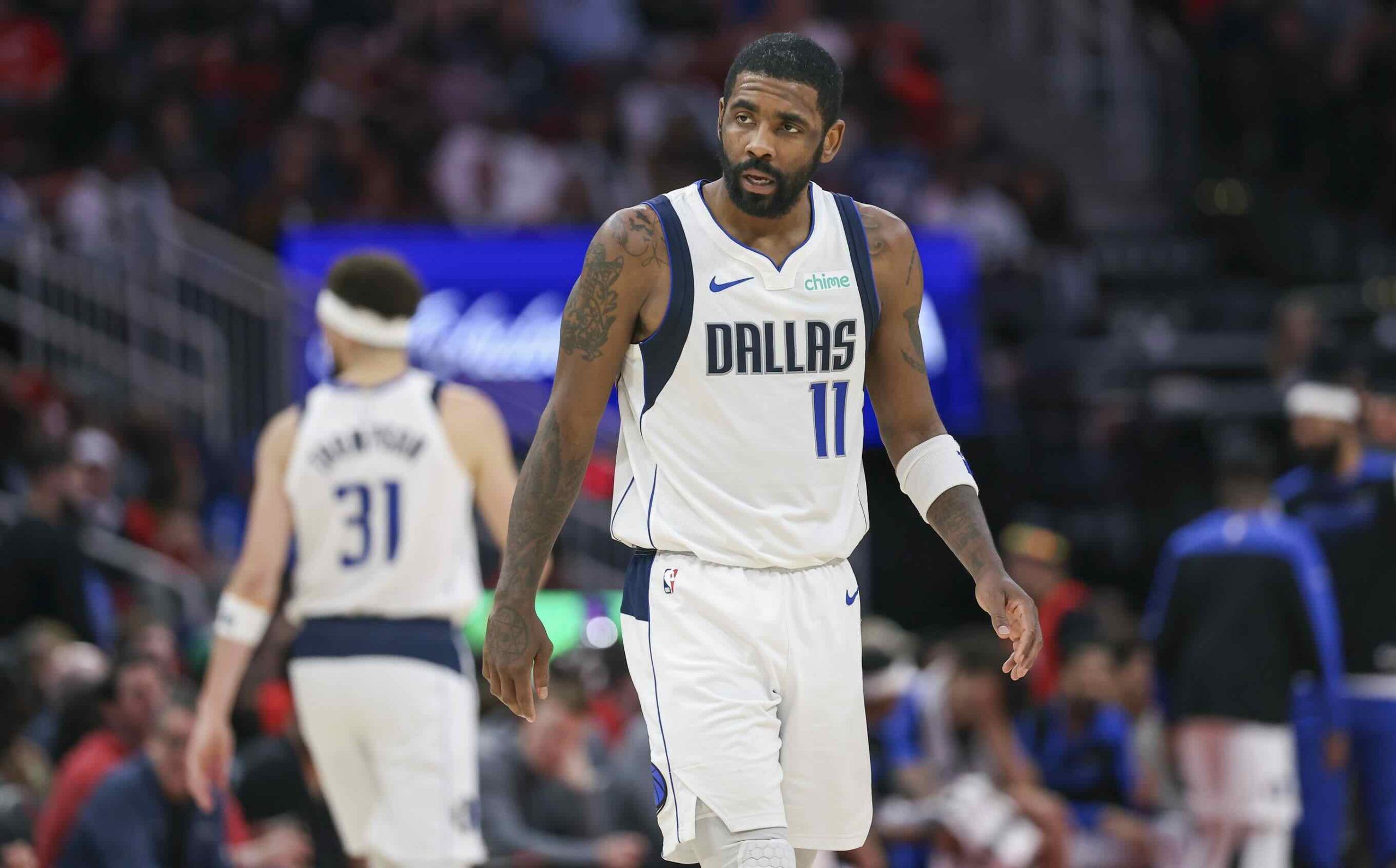 Dallas fans chant 'fire Nico' as Kyrie Irving leads…