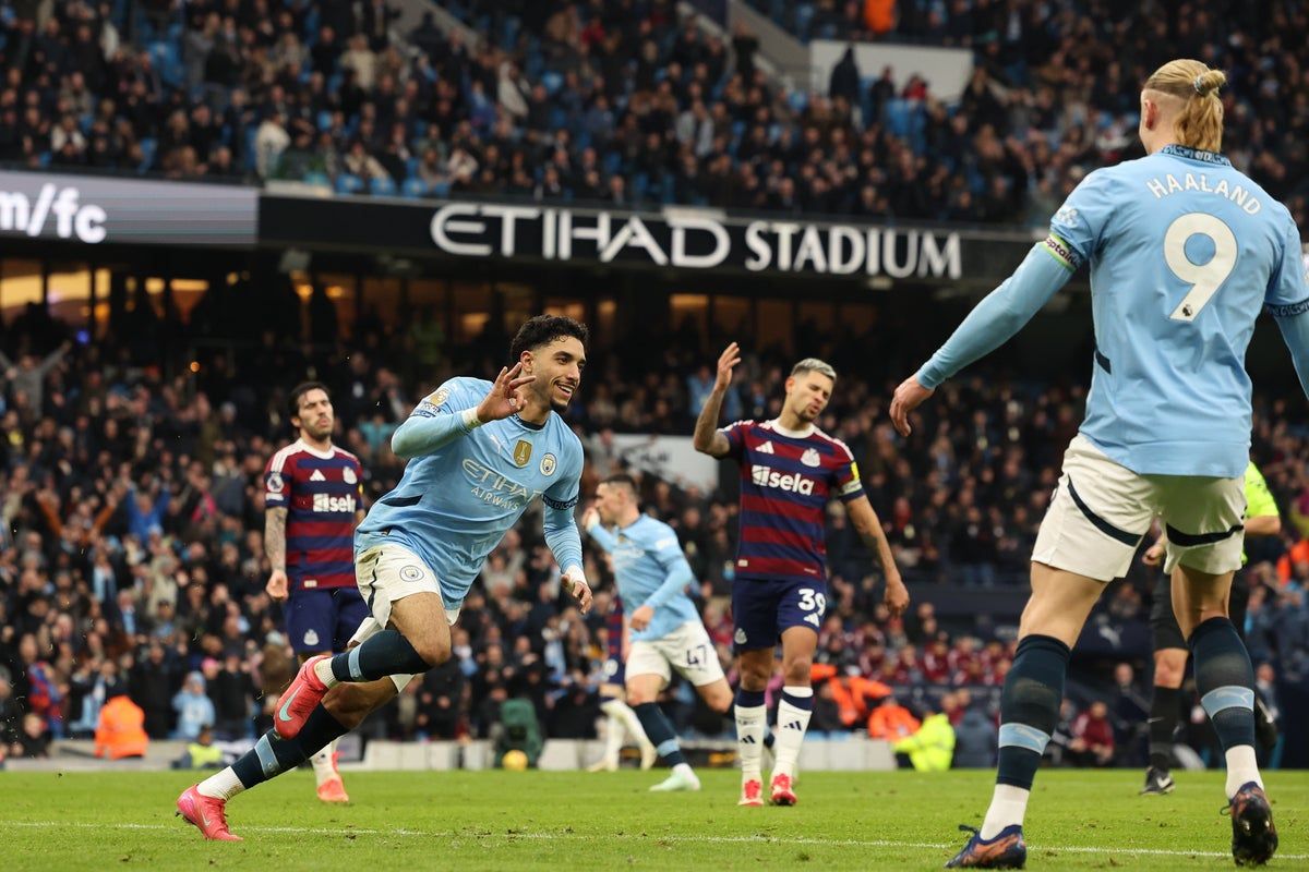 Man City v Newcastle LIVE: Result as Erling Haaland…