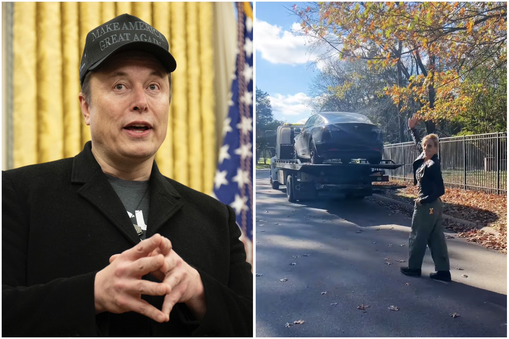 Sheryl Crow Waves Goodbye to Her Tesla and Blasts…