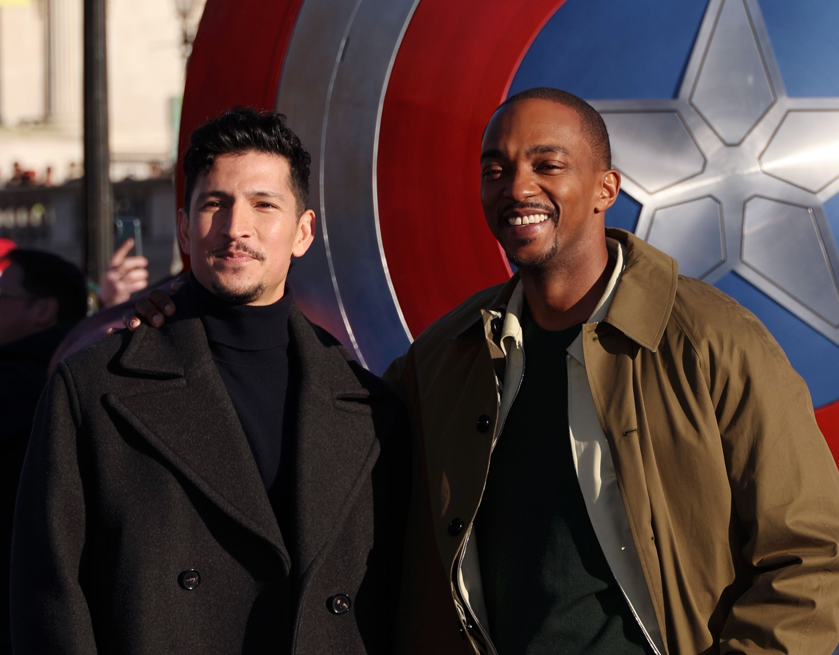 'Captain America' Stars Anthony Mackie & Danny Ramirez…