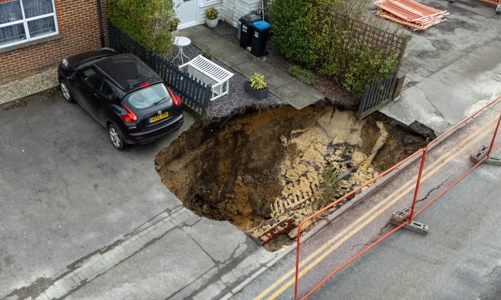 What are sinkholes, how are they formed and why did…