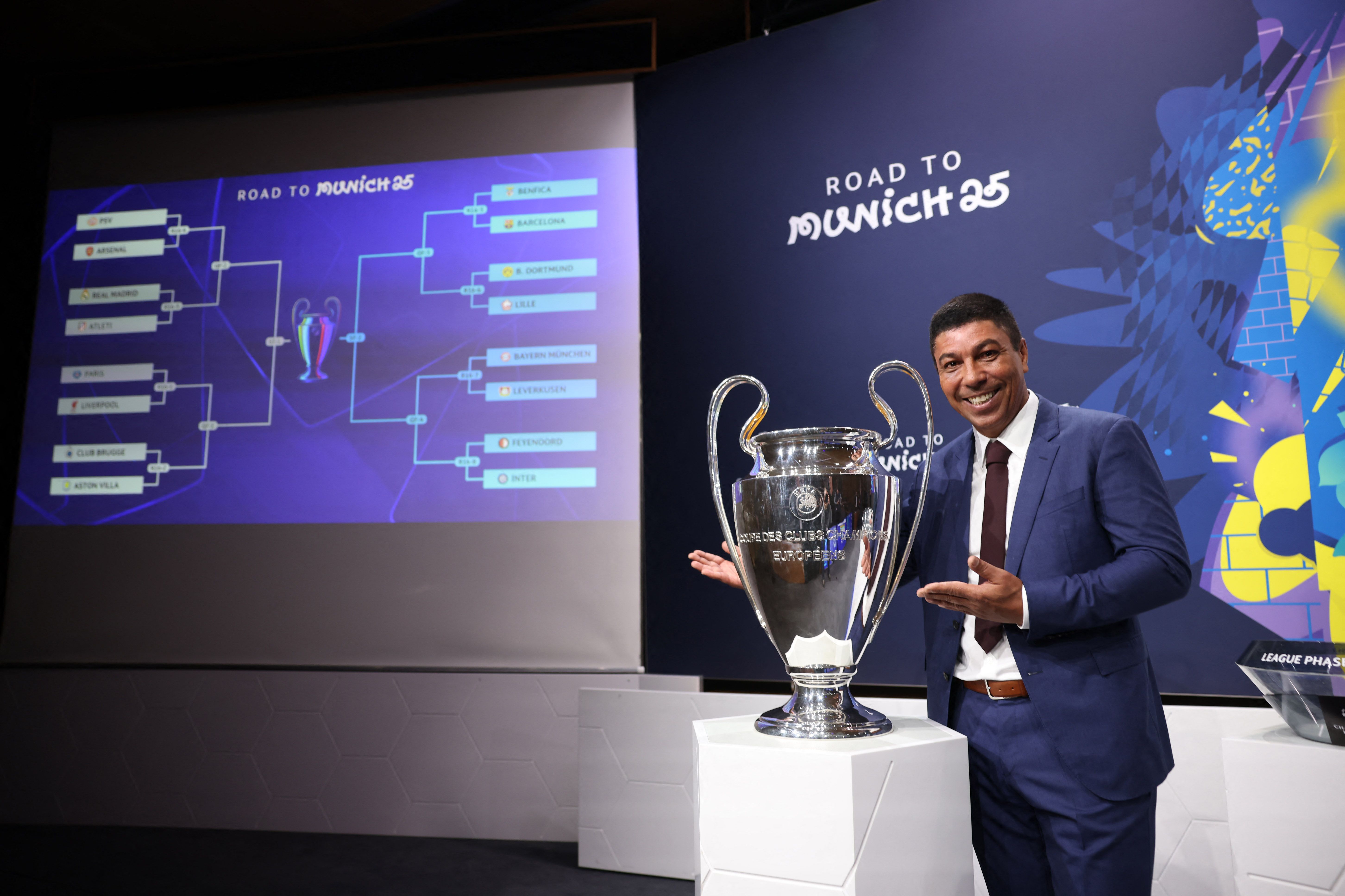 Real draw Madrid derby in Champions League; Liverpool…