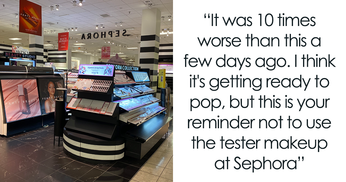Woman Tries Out Makeup Tester At Sephora, “An Alien”…