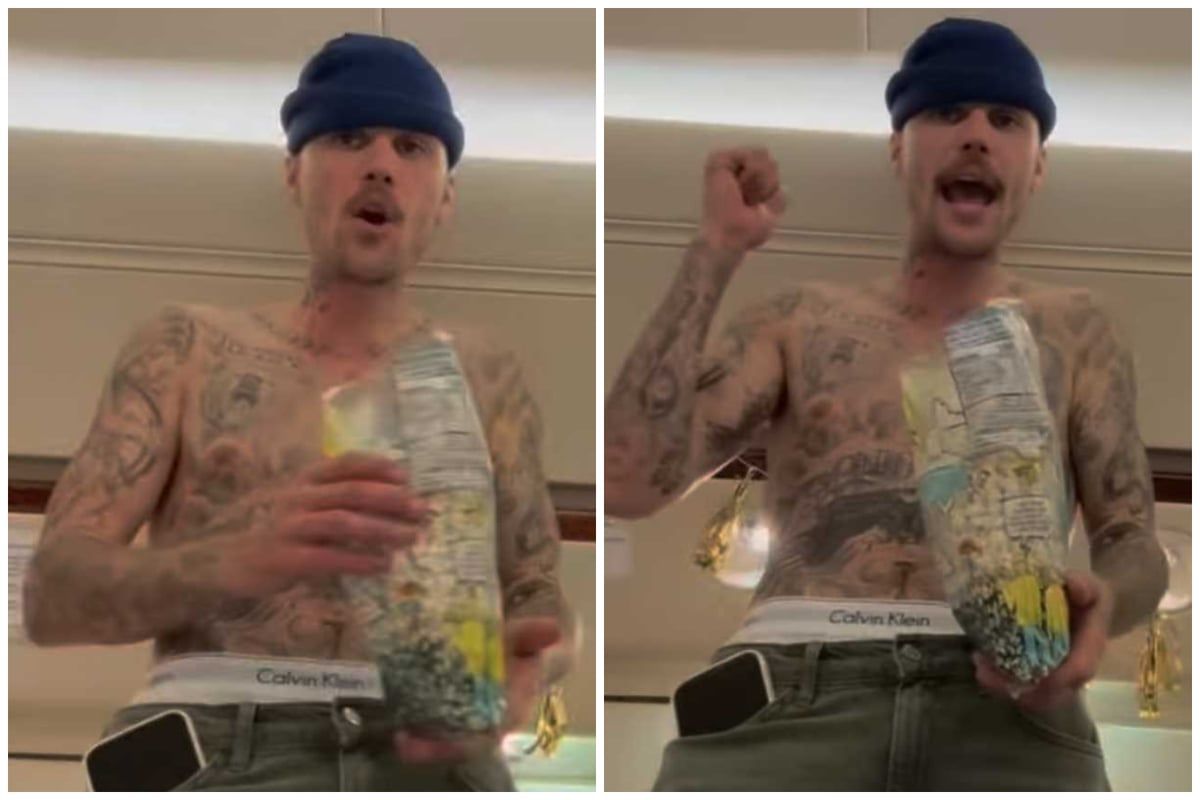 Justin Bieber shares 'weird' video about getting…