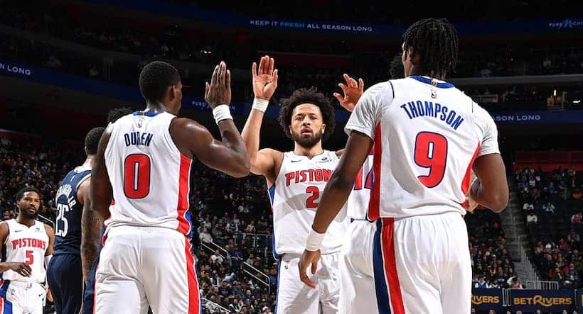 The Detroit Pistons have won eight straight games for…