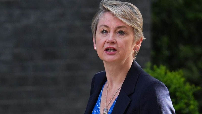 Yvette Cooper’s New Portrait Sparks Outrage as Brits…