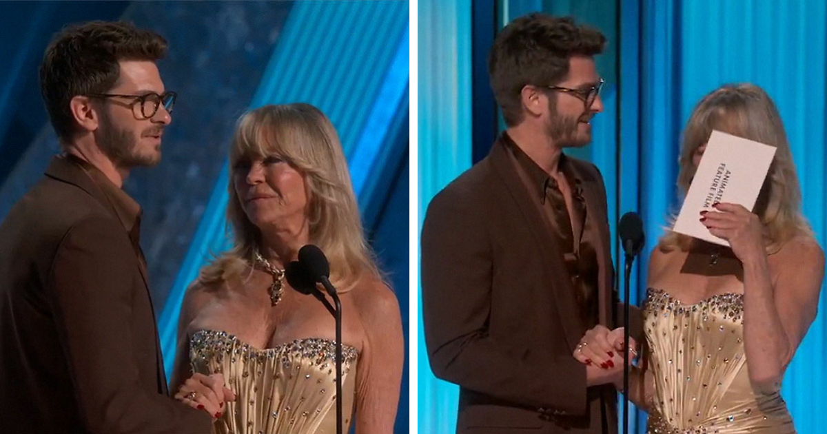 Andrew Garfield Thanks Goldie Hawn At Oscars, Brings…