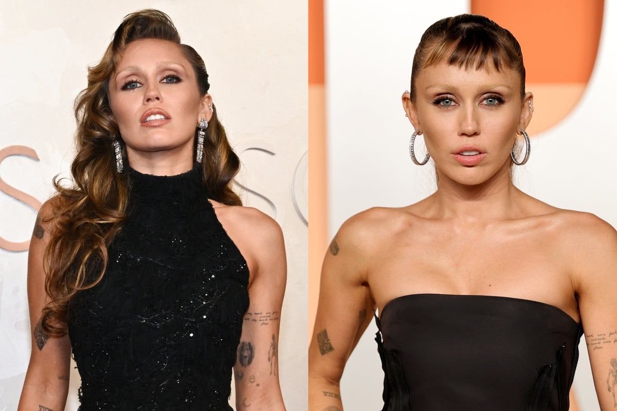 Miley Cyrus somehow gets bold new hairstyle between…