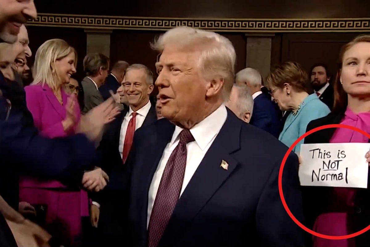 Democrat’s ‘This Is Not Normal’ sign snatched, nearly…