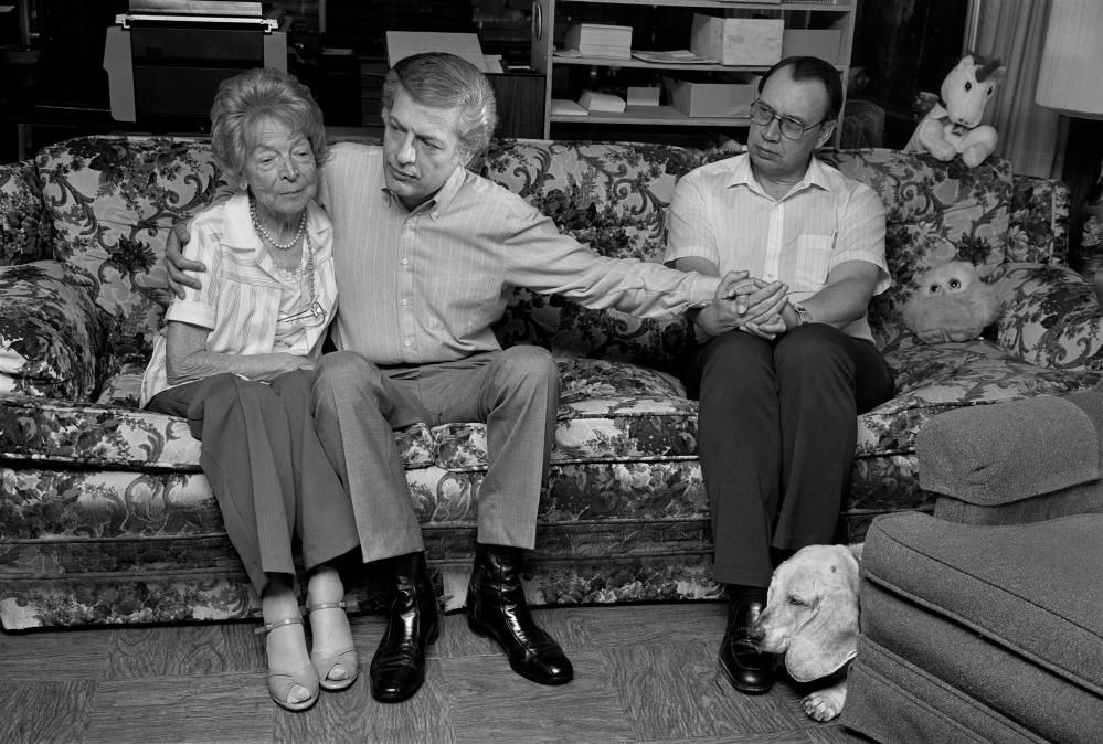 Gordon and Jim after coming out to Gordon’s mum: Sage…