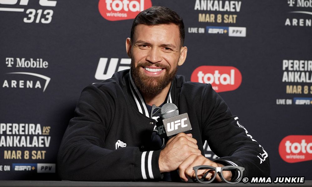 Rising UFC 313 star Mauricio Ruffy explains how…