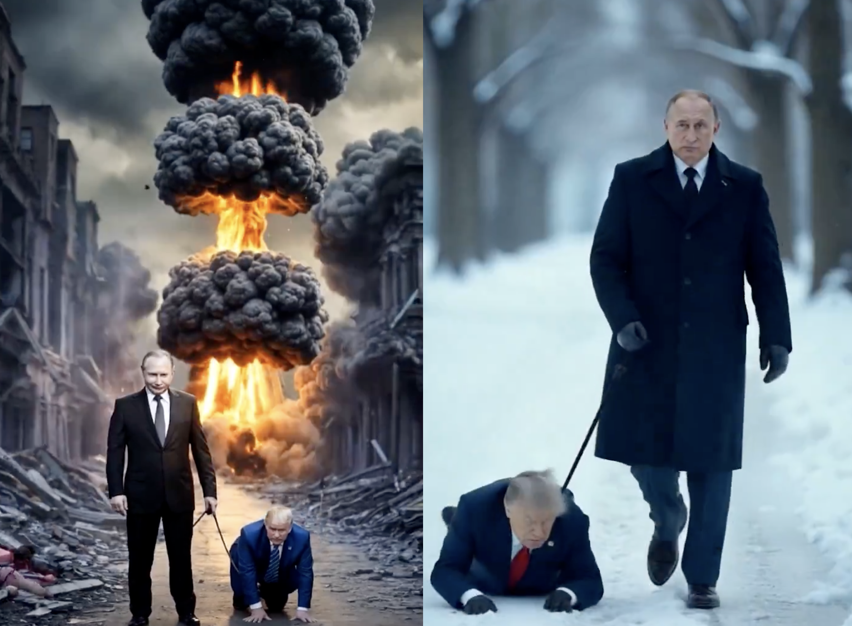 Putin Keeps Trump Crawling On a Leash Through War…