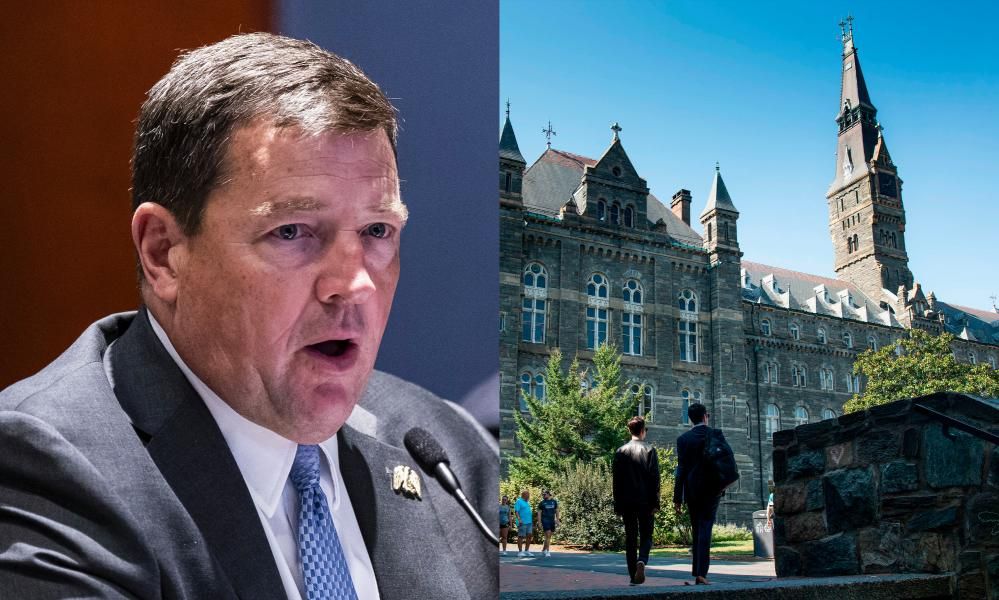 US attorney tells Georgetown law he won’t hire from…