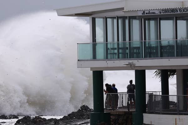 Watch live: Cyclone Alfred nears Australia’s central…