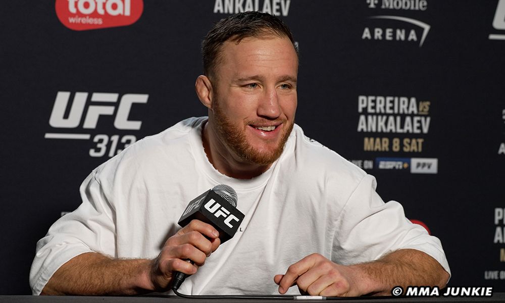 Justin Gaethje after watching UFC 300 knockout loss…