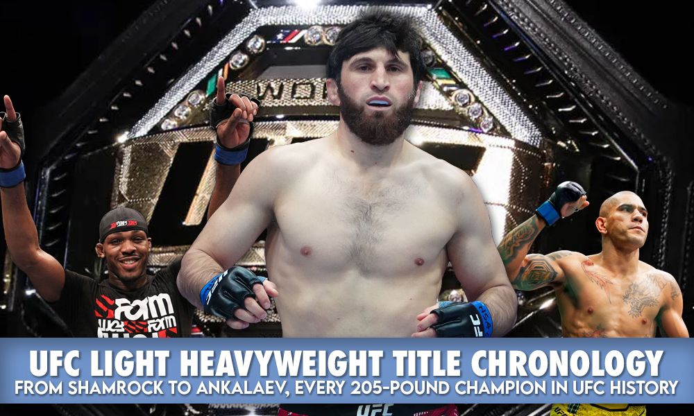 UFC light heavyweight title history: Ankalaev,…