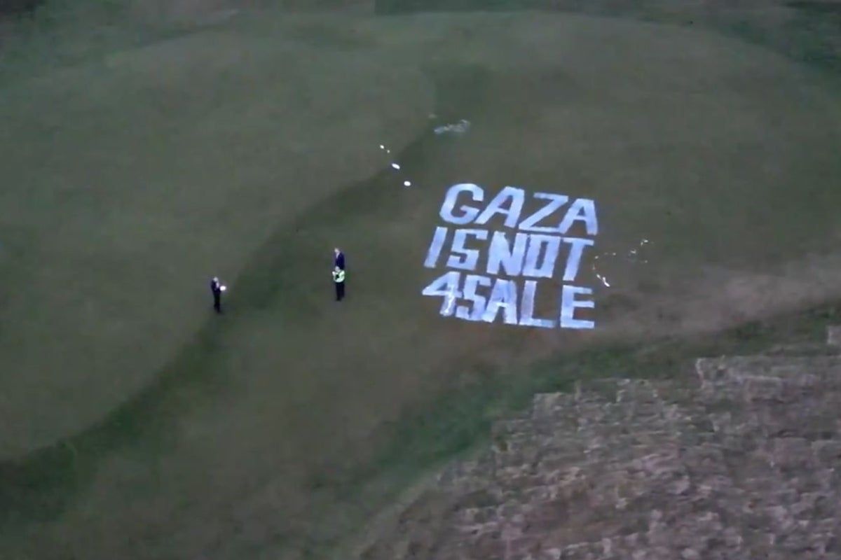 Donald Trump’s Scottish golf course Turnberry…