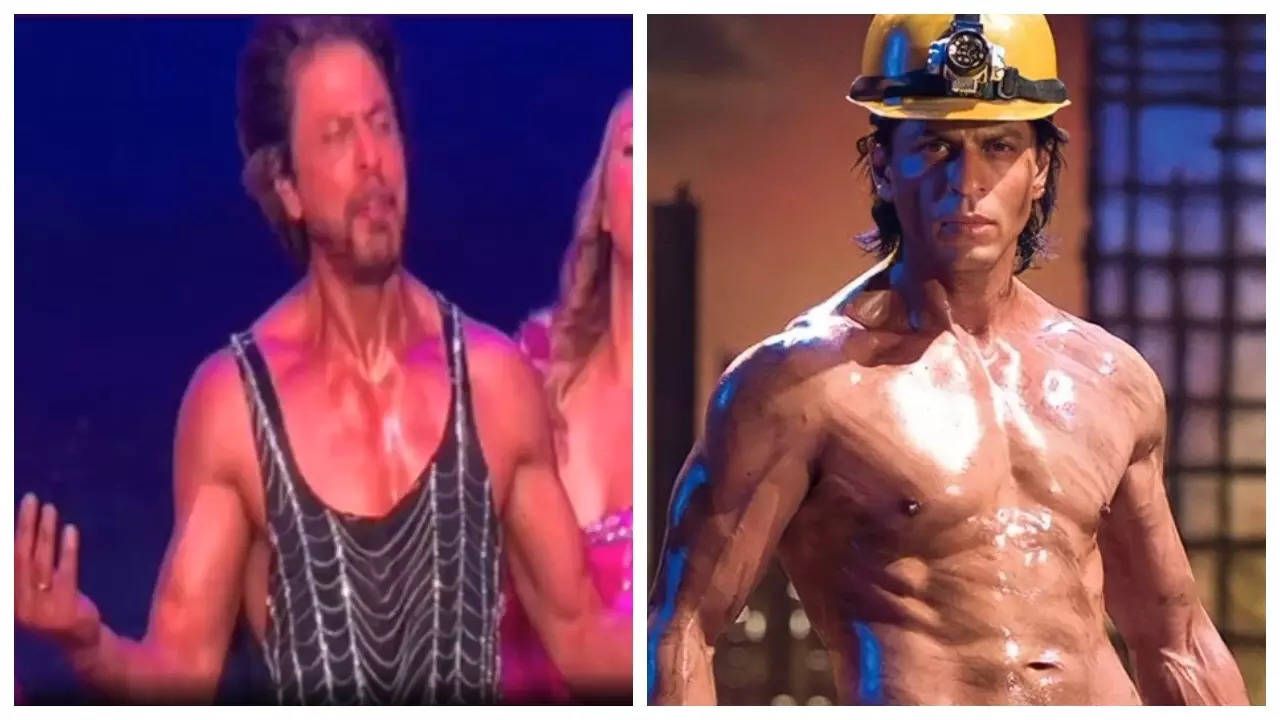 Shah Rukh Khan shows off his RIPPED body for 'King' as…