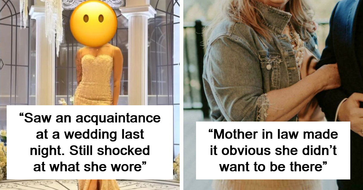 48 Disastrous Weddings That Were Too Bad Not To Shame…