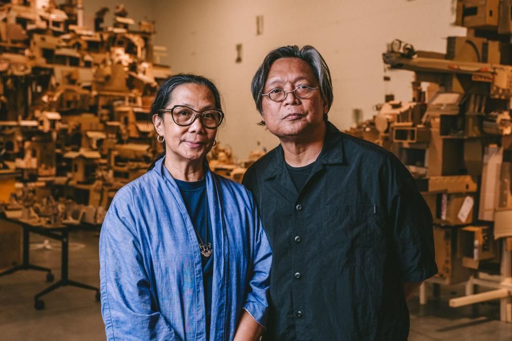 ‘We love involving everyone’: these married artists…