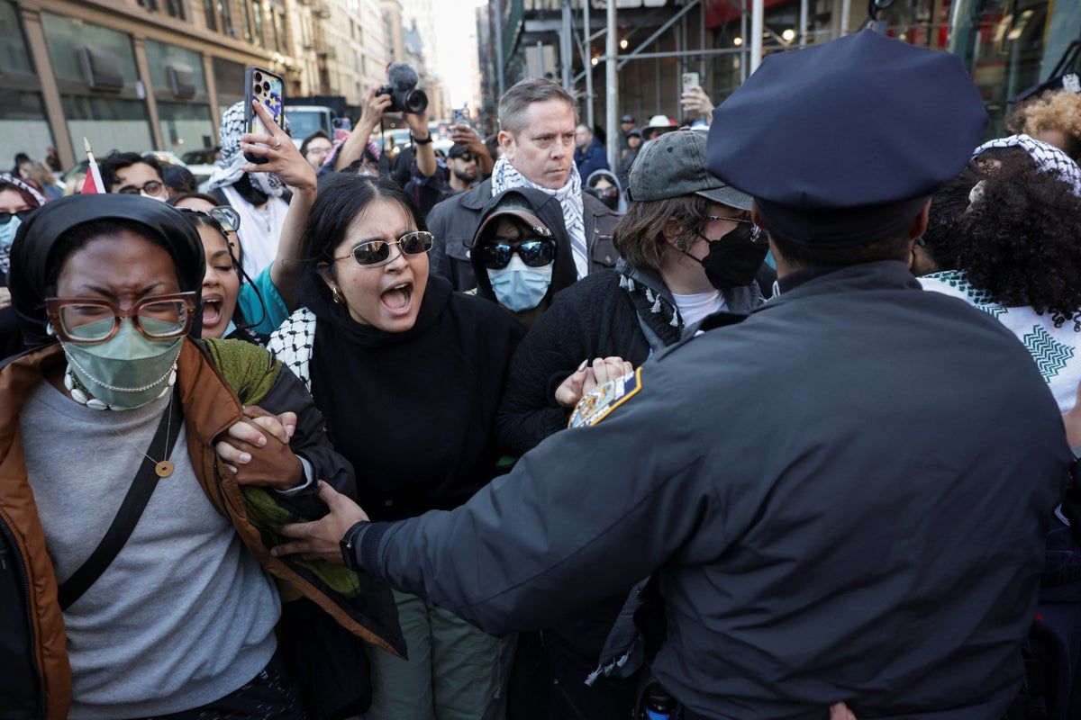 Wife of detained pro-Palestinian Columbia student…