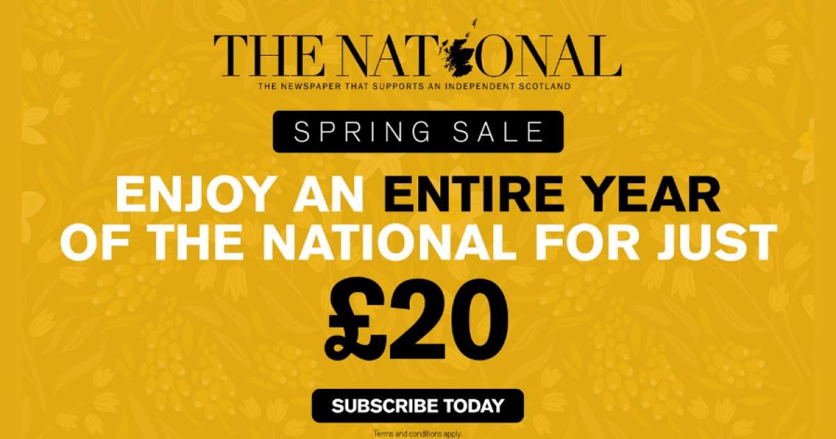 20 reasons to subscribe to The National for £20 (for a…