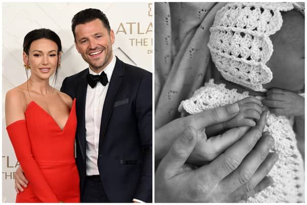 Michelle Keegan gives birth to first child with…