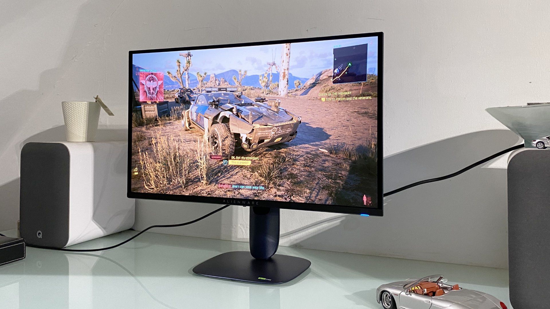 I played games with Alienware's new 27-inch 4K OLED…